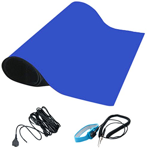Amazon.com: Bertech ESD High Temperature Rubber Mat Kit with a Wrist ...