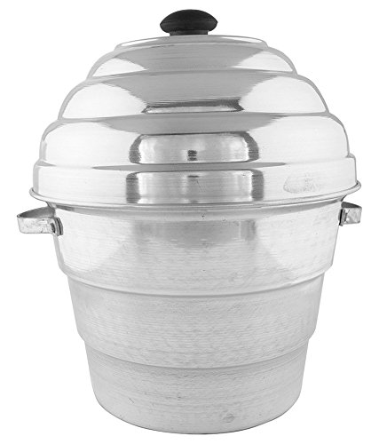 Arihant's Aluminium Idli Maker Cooker with 4 Plates+ 3 Plates Steamers ...