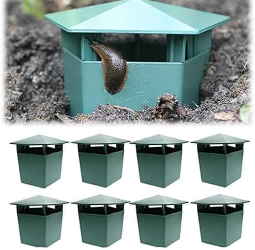 EHOTER Garden Snail and Slug Trap Eco Friendly Non-toxic Plastic Pest ...