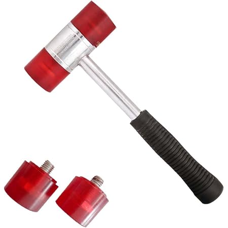 TAPARIA SFH 30 S Soft Faced Hammer Spare, Plastic Mallet, 30mm, Pack of ...