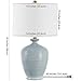 SAFAVIEH Lighting Collection Hanron Modern Blue 26-inch Bedroom Living ...
