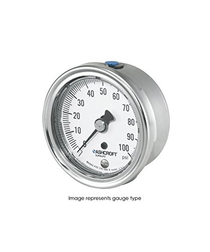 ASHCROFT Duralife Type 1009 Stainless Steel Case Dry Filled Pressure ...