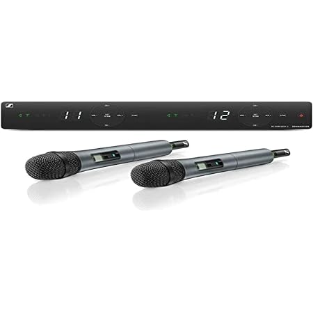Amazon.com: Sennheiser XSW 1-835 Dual Channel Wireless Microphone ...