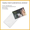 KikoSkool Magnetic Photo Pocket Refrigerator 20 Pack, Hold White 2.5X3 ...