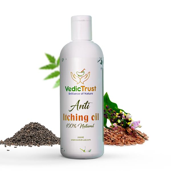 Buy VedicTrust Anti Itching Oil (200 Ml) Natural and Ayurvedic Made ...