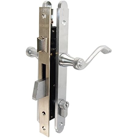 Marks 2750C Polished Brass US3 Mortise Entry Lever Double Cylinder ...