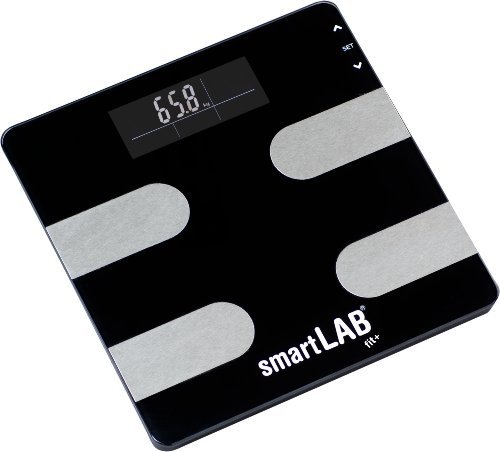 smartLAB fit+ Körper Analyse Waage mit ANT+ drahtlose Datenübertragung jetzt mit 6 Monate ...