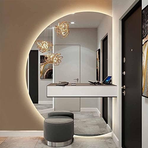Amazon.com: Bathroom Mirror Wall Mirror for Bathroom , Large Half ...