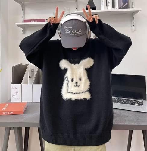 RyoodeTa Kawaii Cute Sweater Aesthetic Sweater Dog Preppy Clothes ...