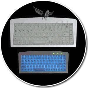 Sharkoon Luminous Keyboard DE P Tastatur mit blauen LEDs: Amazon.de ...