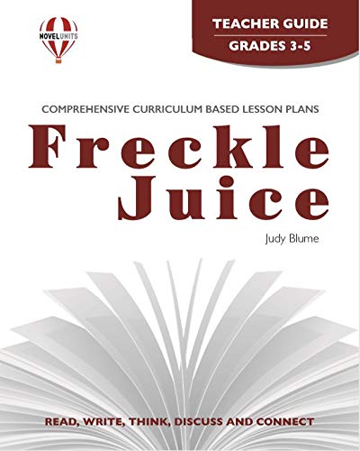 Freckle Juice - Teacher Guide by Novel Units: Novel Units ...