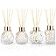 Amazon.com: Trifolic 4-Piece Reed Diffuser Set with Metal Golden ...