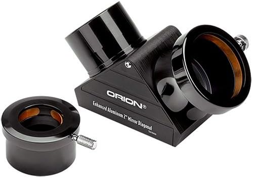 Amazon.com : Orion 2" Enhanced Mirror Star Diagonal : Telescope ...