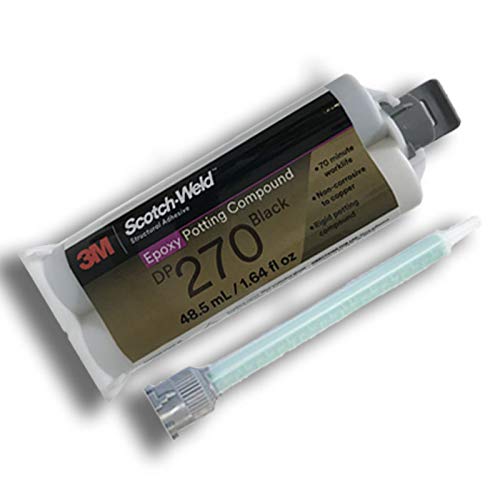 3M ScotchWeld DP270 Black 60-Minute Electric&Thermal Resistant Epoxy ...