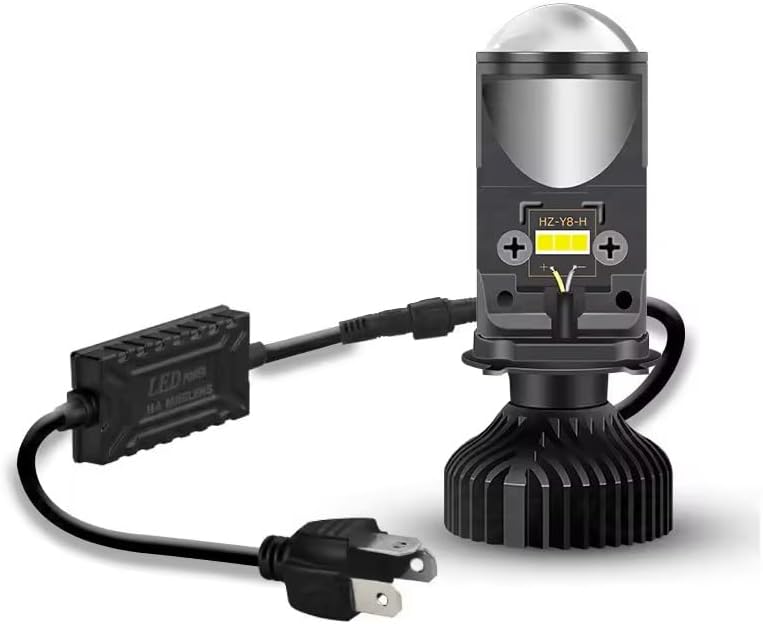 GONAMA Universal H4 Mini Led Lens Projector LED Motorcycle Headlight ...