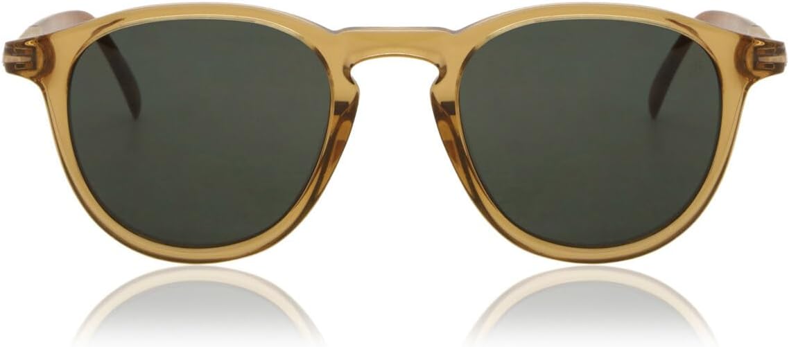 Amazon.com: David Beckham DB 1114/S Yellow Havana Brown/Green 49/21/145 ...