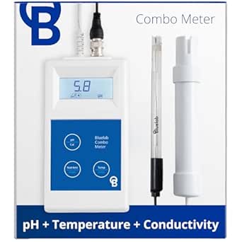 Bluelab METCOM Combo Meter for pH, Temperature, Conductivity (Nutrient ...