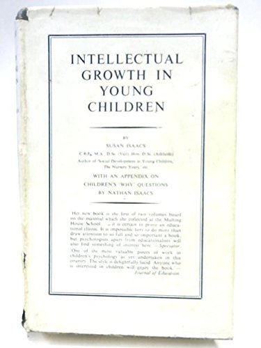 Intellectual growth in young children (The behaviour of young children ...