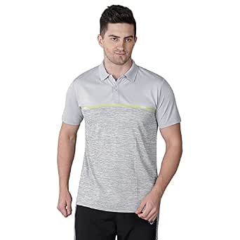 Nivia Men's Graphic Regular Fit Sports Apparel Tshirt (5071S3_Light ...