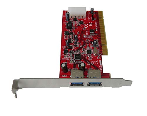 Kalea-Informatique SuperSpeed USB 3.0 PCI Controller Card 2 Ports ...
