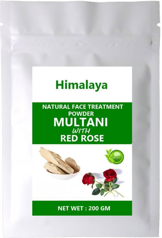 Himalaya Herbals NATURAL Multani Mitti With Red Rose Powder (FACE PACK ...
