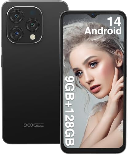 Amazon.com: DOOGEE N55 Android 14 Cell Phone(2025), 9GB RAM+128GB ROM ...