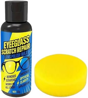 Glasses Lens Scratch Repair, Lens Scratch Remover for Eye Glasses ...