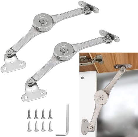 JinBoCheng 2pcs Heavy Duty Lid Stay Hinges Folding Lid Support Hinge ...