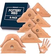 Amazon.com: Byllstore Pottery Ribs & Trimming Tools | 2 Foot Shaper ...