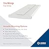 Lithonia Lighting TruWrap 4 Foot LED Ceiling Light Fixture, Low-Profile ...