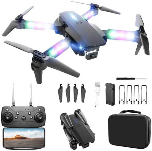 Amazon.com: Mini Drone with Camera 1080P HD - Foldable FPV Drone with ...