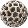 Amazon.com: Creative Co-Op Stoneware Flower Frog Vase with Reactive ...