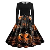 ・ブランド:Ramiter・製造元/メーカー部品番号:ハロウィン かぼちゃ・今年のハロウィンはこれで決まり！仮装は控えめでもハロウィンっぽさ満載のかわいいかぼちゃ柄のワンピコスチュームでパーティーに繰り出しましょう・クリスマス、ハロウィン、...