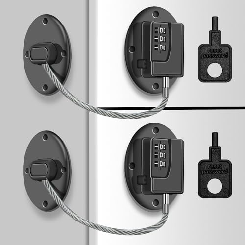 Refrigerator Door Lock keyless, Proof Fridge Lock Combination File ...
