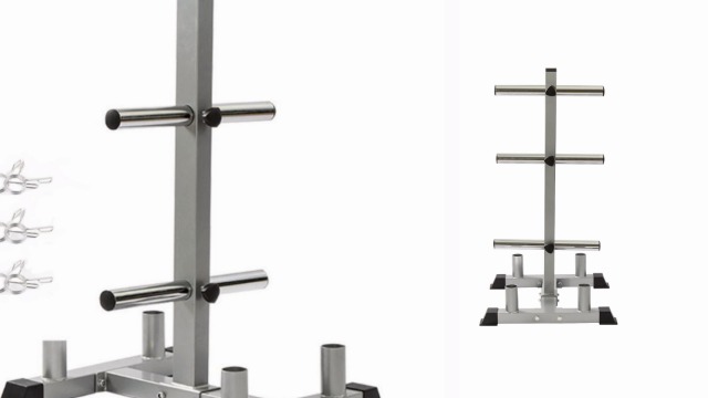 Watch Weight Plate Rack For 2in Plates Vertical Bar Holder on Amazon Live