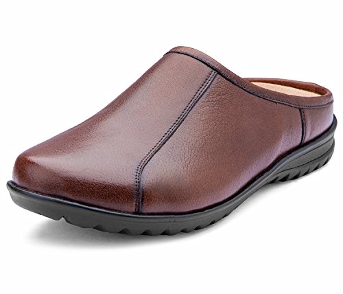 Buy DE SCALZO Brown Orthopedic Mules for Men at Amazon.in