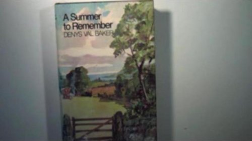 Summer to Remember: Cornish Stories: Denys Val Baker: 9780718300845 ...