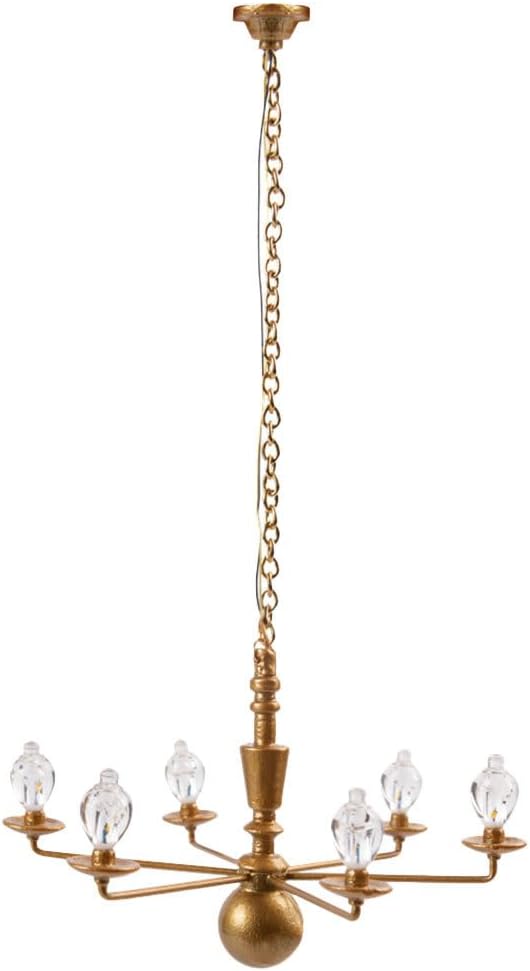 Amazon.com: Miniature Ceiling Lamp Realistic Tiny Pendant Light for ...