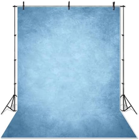 Amazon.com : Mocsicka Blue Photography Backdrops Light Blue Texture ...