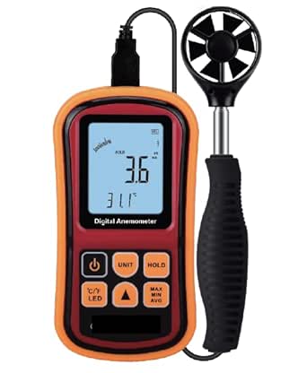 AQMEZZURE DIGITAL ANEMOMETER MODEL 8901+ : Amazon.in: Industrial ...