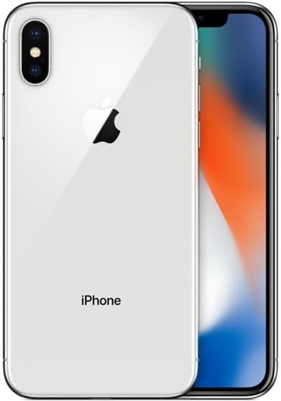 Amazon.com: Apple iPhone X, GSM Unlocked 5.8", 64 GB - Silver : Cell ...