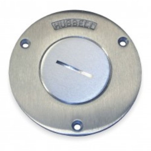Hubbell Wiring Systems SA2925 Aluminum Round Floor Box Single ...