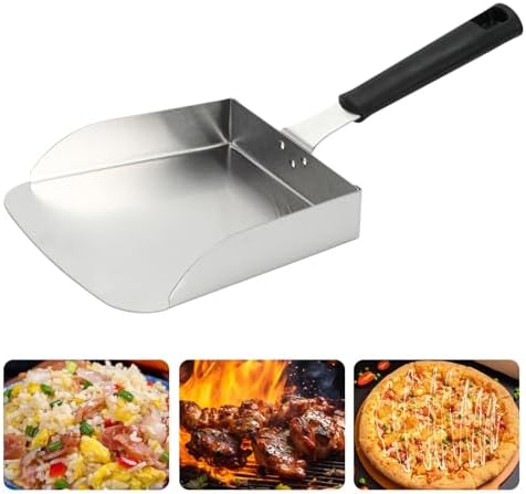Amazon.com: Yarlung 2 Pack Large Griddle Scoop, Stainless Steel Smash ...