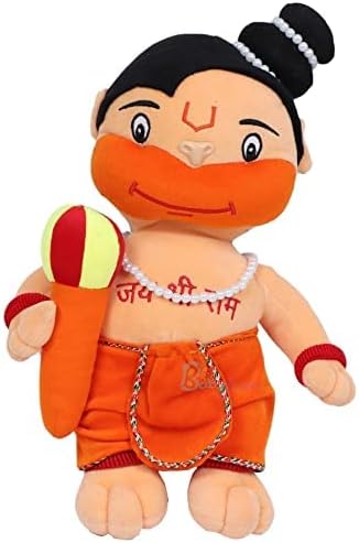Babyjoys Lord Hanuman Ji Soft Toy – 50 CM | Hindu God Idol Plush Doll ...