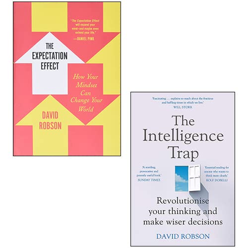 The Expectation Effect [Hardcover], The Intelligence Trap 2 Books ...