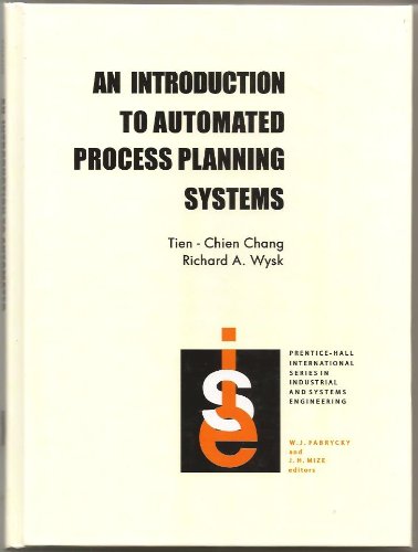 Introduction to Automated Process Planning Systems (Prentice-hall ...