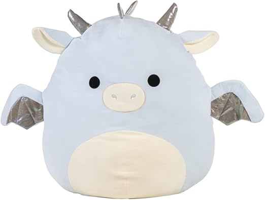 Amazon.com: Squishmallow Kellytoy Kenny The Dragon–Large 16" : Toys & Games