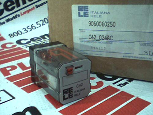 Amazon.com: RELE C42-024VAC Relay 24VAC Coil 50/60HZ 8PIN OCTAL 10AMP ...