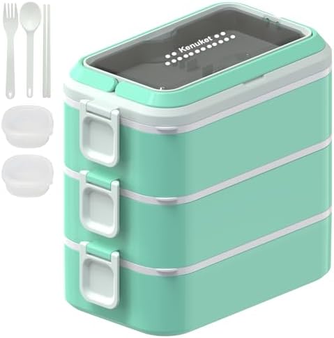 Amazon.com: GLCSC Bento Box Lunch Box, Adult Lunch Container with 3L ...