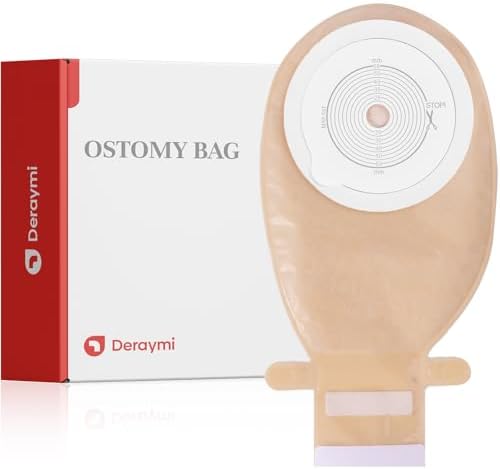 Amazon.com: Jenshhch 22 PCS Colostomy Bags, One Piece Drainable Ostomy ...